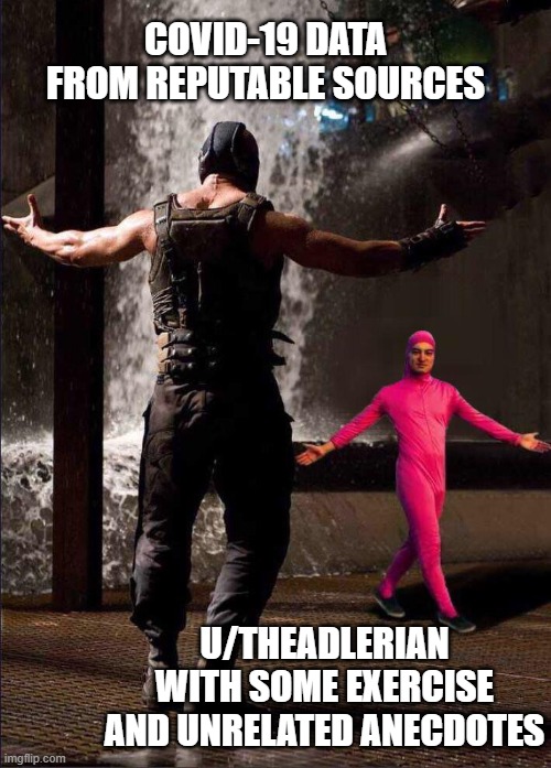 Pink Guy vs Bane - Imgflip