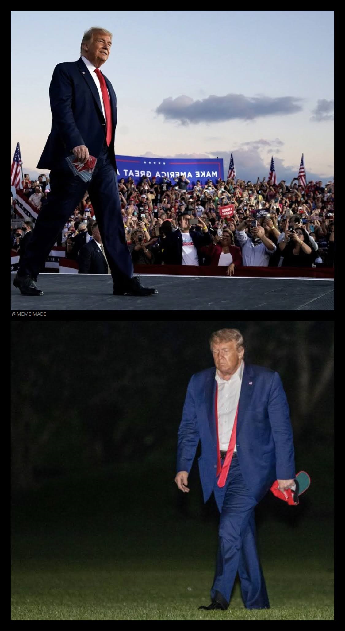 Demotivational Trump Blank Template - Imgflip