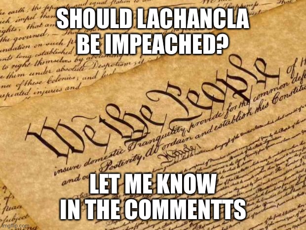 He threatened to abuse his powers, and impeaching him will prevent a ...