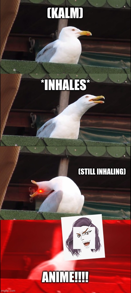Inhaling Seagull Meme - Imgflip