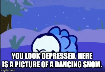 HAPPY DANCE SNOM - Imgflip