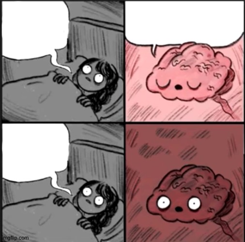 Hey Brain Are You Going To Sleep Blank Template Imgflip