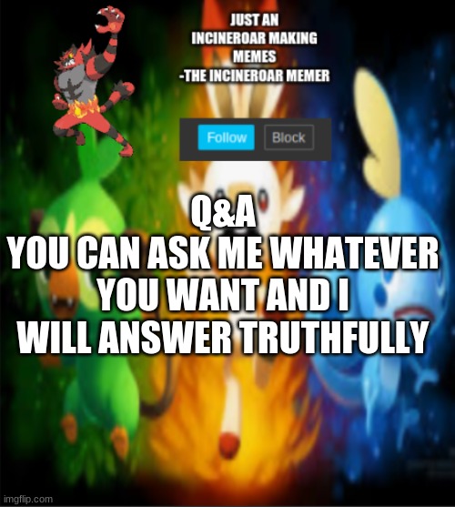 incineroars new announcement - Imgflip