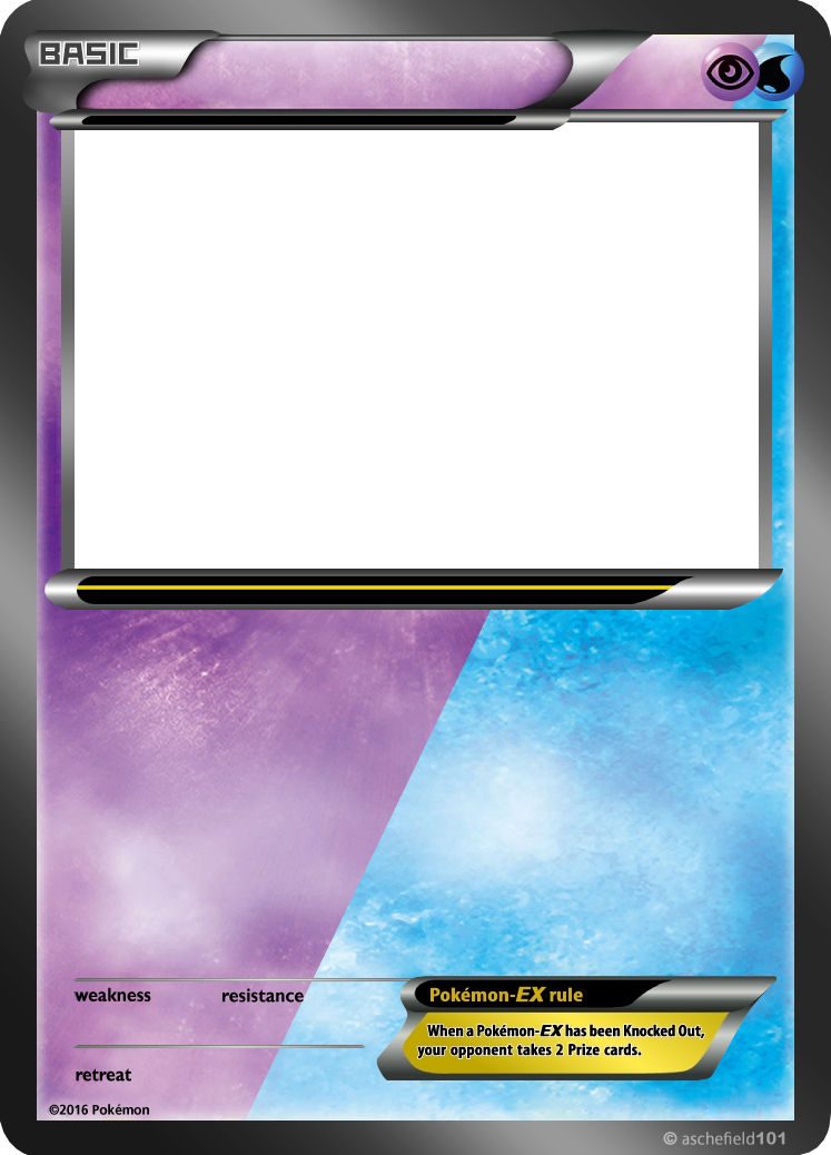 Pokemon Card Blank Template Imgflip