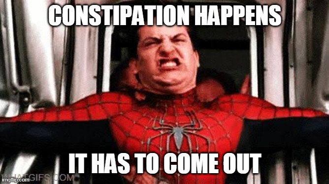 Spiderman pooping - Imgflip