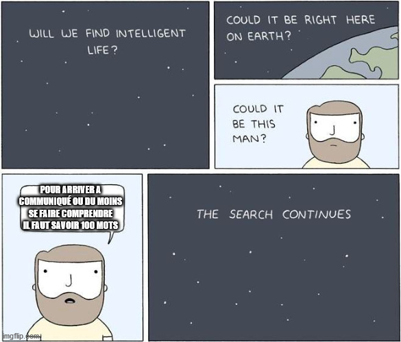 intelligent life - Imgflip