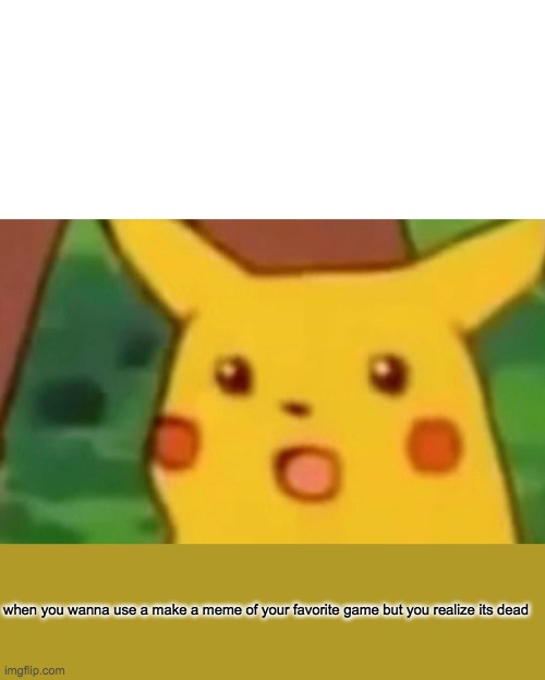 Surprised Pikachu Meme - Imgflip