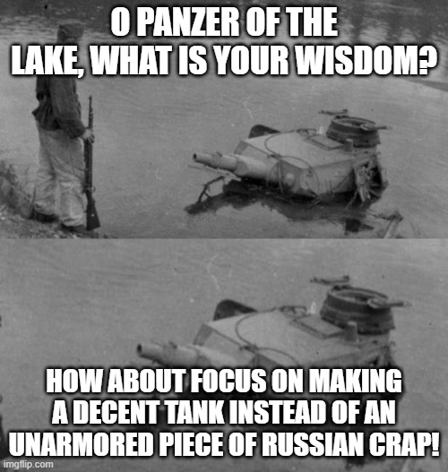 Panzer of the lake - Imgflip
