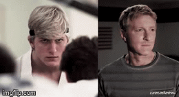 Daniel Larusso & Johnny Lawrence 1984- Present - Imgflip