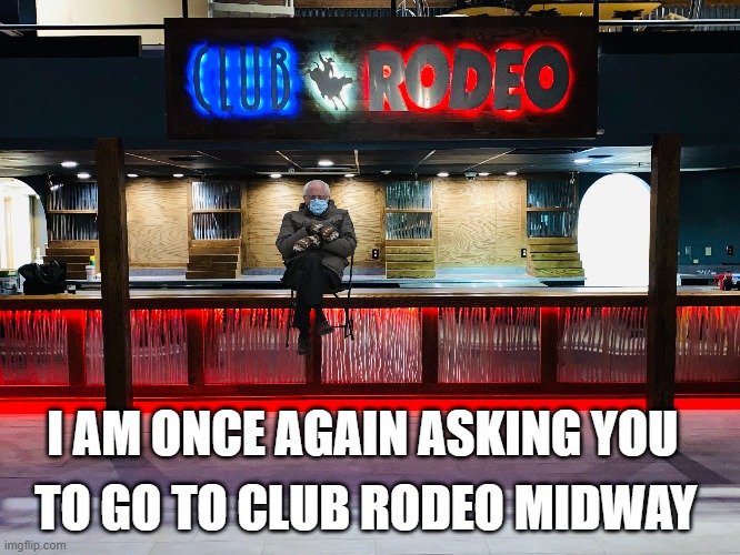 ClubRodeo Bernie - Imgflip