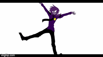 literally just purple guy spinning - Imgflip