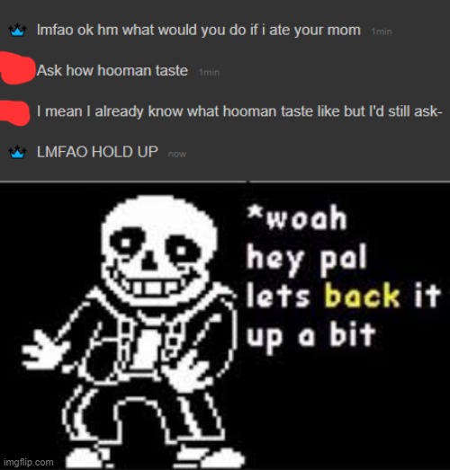 Image tagged in woah hey pal lets back it up a bit - Imgflip