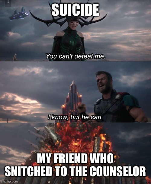 I know, but he can - Imgflip