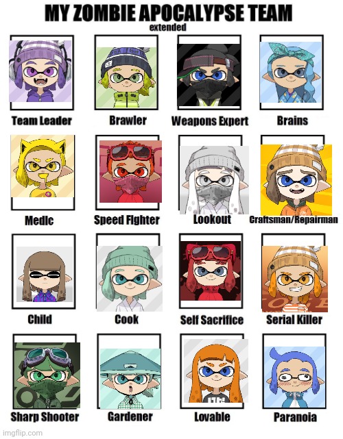 My splatoon squad - Imgflip