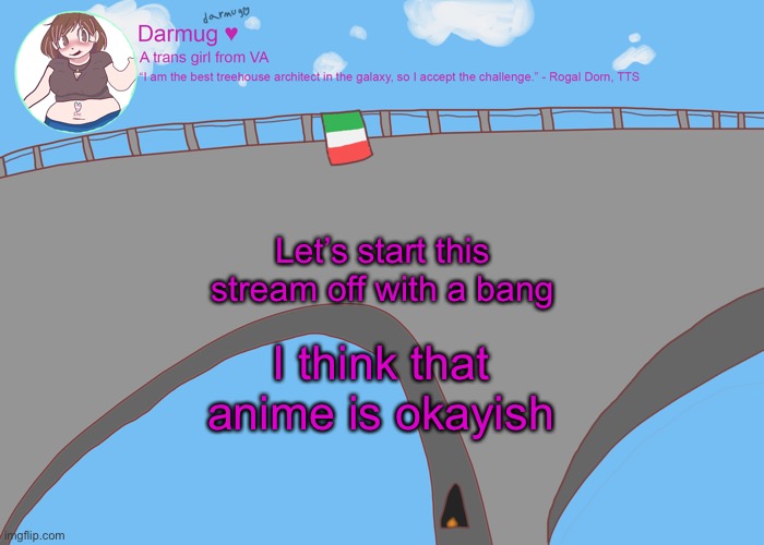 darmug's announcement template - Imgflip