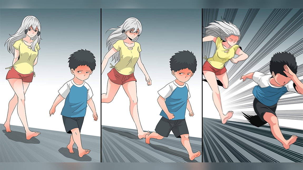 Ara Ara Chase Blank Template Imgflip