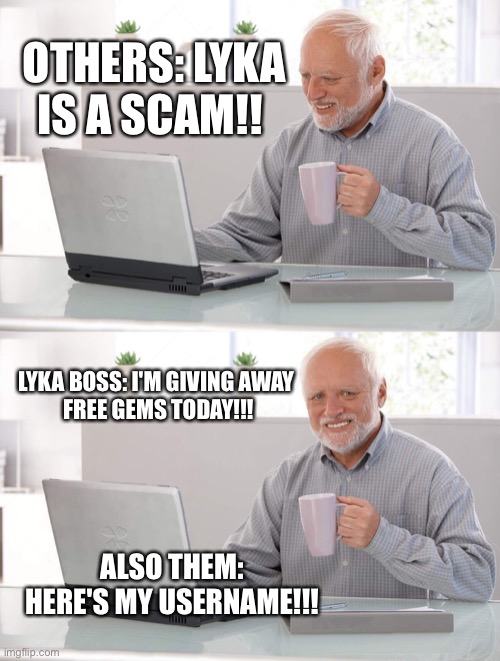 Old man cup of coffee - Imgflip