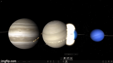 Planets Revolving Around The Sun Gif