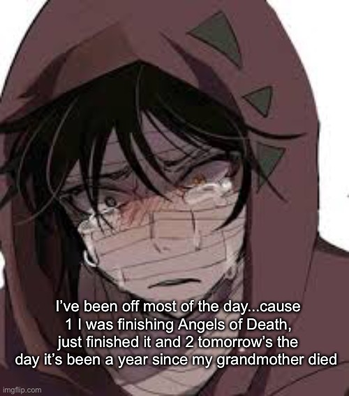 Just cried a ton. STOP APOLOGIZING - Imgflip