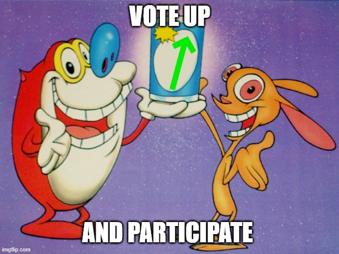 Vote and Participate - Imgflip