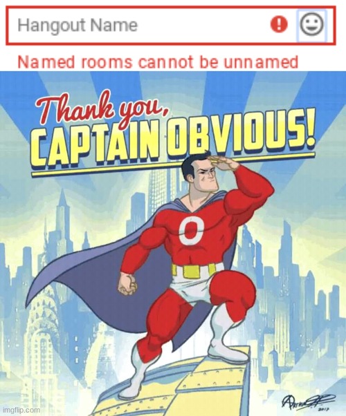 Image tagged in thank you captain obvious - Imgflip