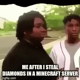 Minecraft thieves be like - Imgflip