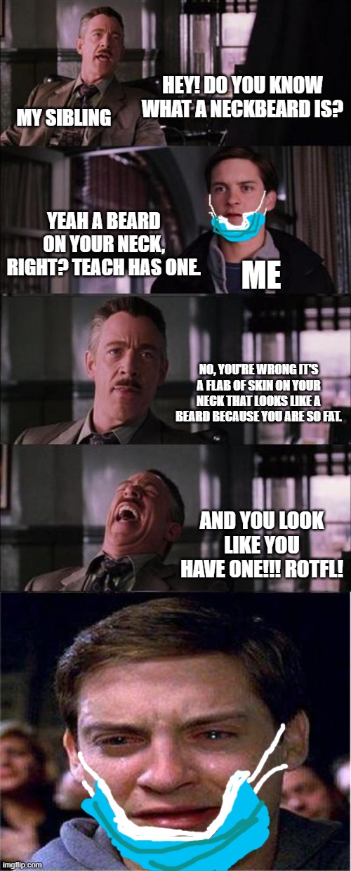 Peter Parker Cry Meme - Imgflip