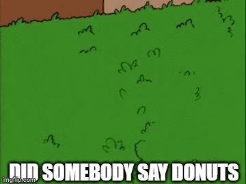 Homer Coming Out Of Bush - Imgflip