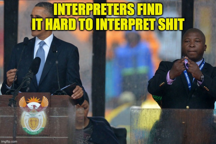 confused interpreter - Imgflip