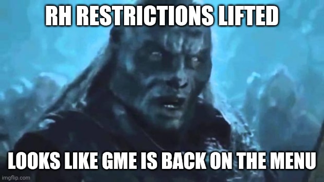 Lord of the Rings Meat's back on the menu - Imgflip