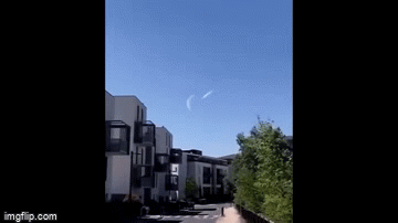 View Of The Moon Getting Hit By A Meteor - Imgflip