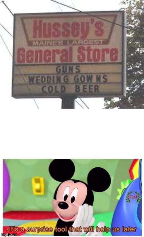 Mickey Mouse Surprise Tool Meme