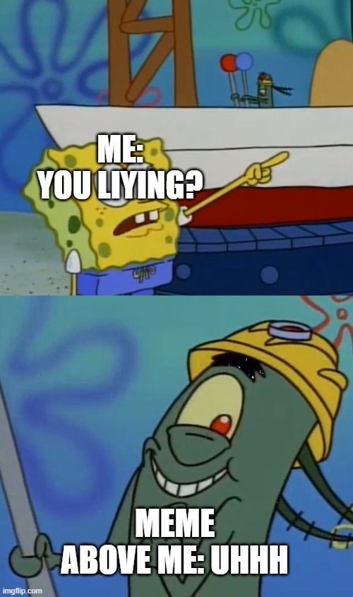 The person above me - Imgflip