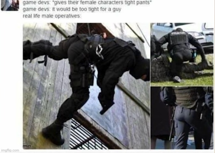 T A C T I C A L B U T T C H E E K S - Imgflip