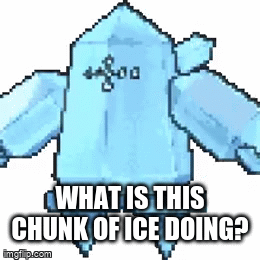 What are you doing Regice? - Imgflip