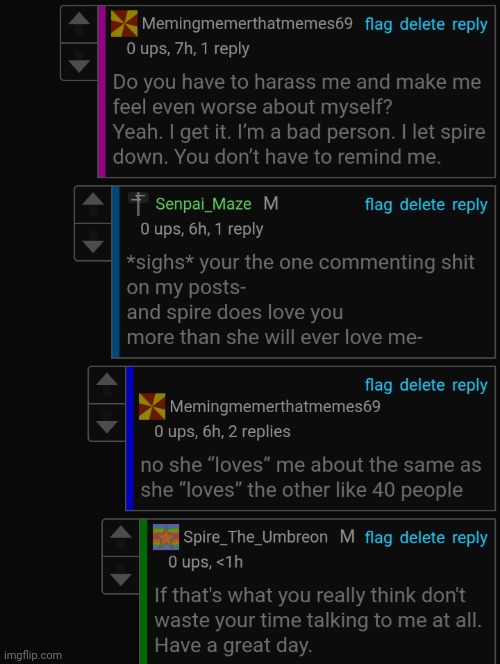 If you don't like me, leave me be. - Imgflip