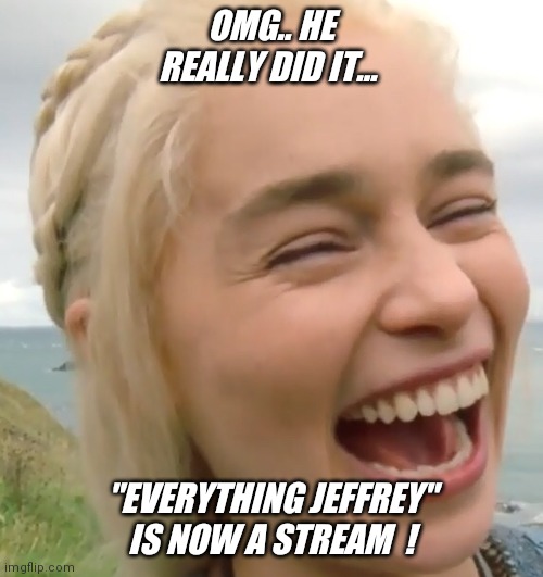 Stop by... it's your one stop shopping for everything Jeffrey ! - Imgflip