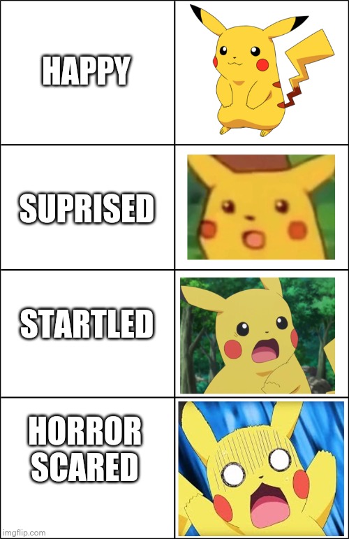 Horror Pikachu - Imgflip