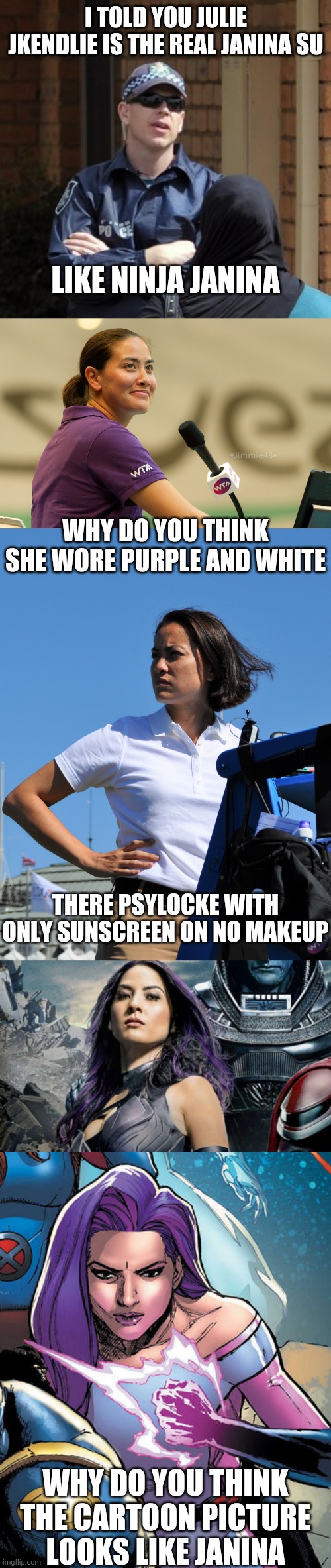 The real psylocke please stand up - Imgflip