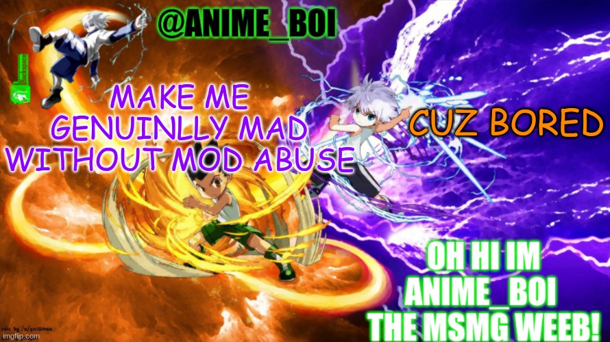 hunterXhunter - Imgflip