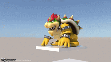 bowser dies again - Imgflip