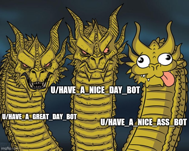 Three-headed Dragon - Imgflip