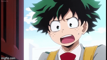 Deku triggered - Imgflip