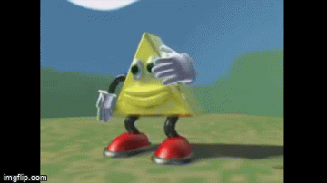 dancing triangle turns into godzilla - Imgflip