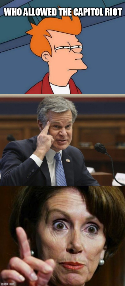 Image tagged in memes,futurama fry,wray if,nancy pelosi no spending ...