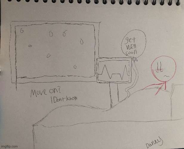 Here’s a pic of Stickdanny in the hospital after what happened with ...