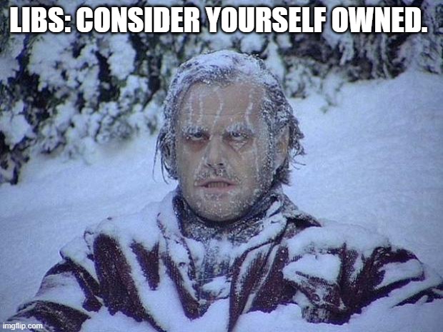 Jack Nicholson The Shining Snow Meme - Imgflip