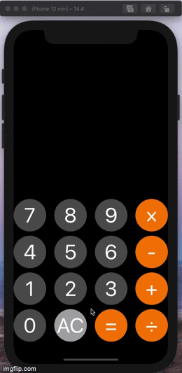GitHub - ashshdwvdi/MyCalc: This is a sample exercise to later practice with Swift UI