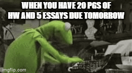 Rushing homework - Imgflip