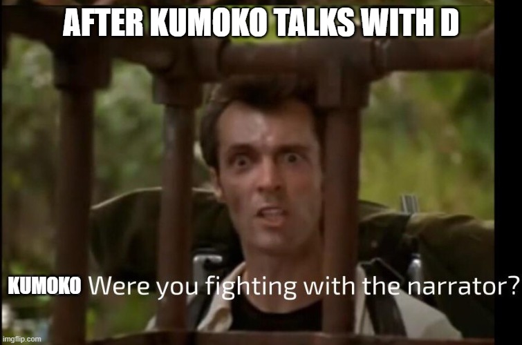 Kumoko isn't Argumentative At All - Imgflip